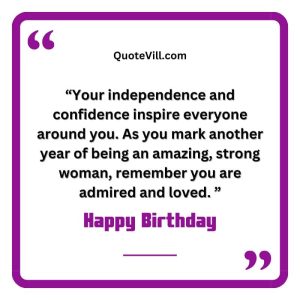 68 Happy Birthday To A Strong Woman Wishes Who Inspire Us