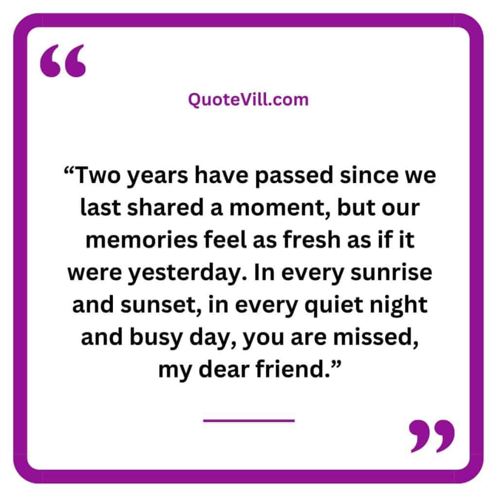 48 Touching Death Anniversary Quotes For Friend