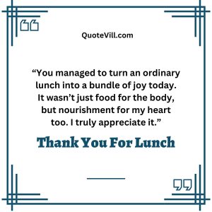 39 Creative Ways To Say Thank You For Lunch To Show Appreciation