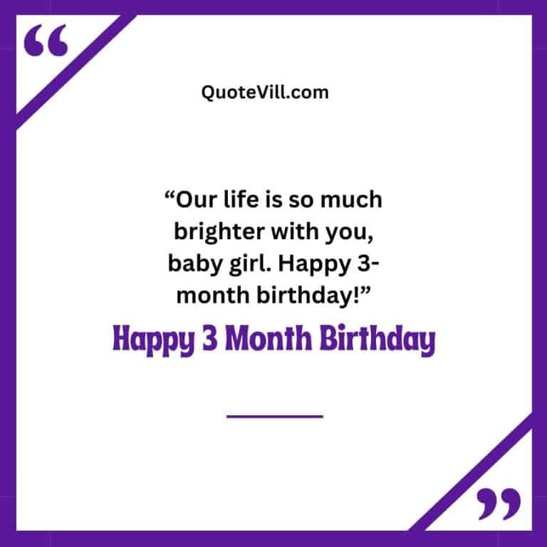 80 Best 3rd Month Birthday Wishes and Captions