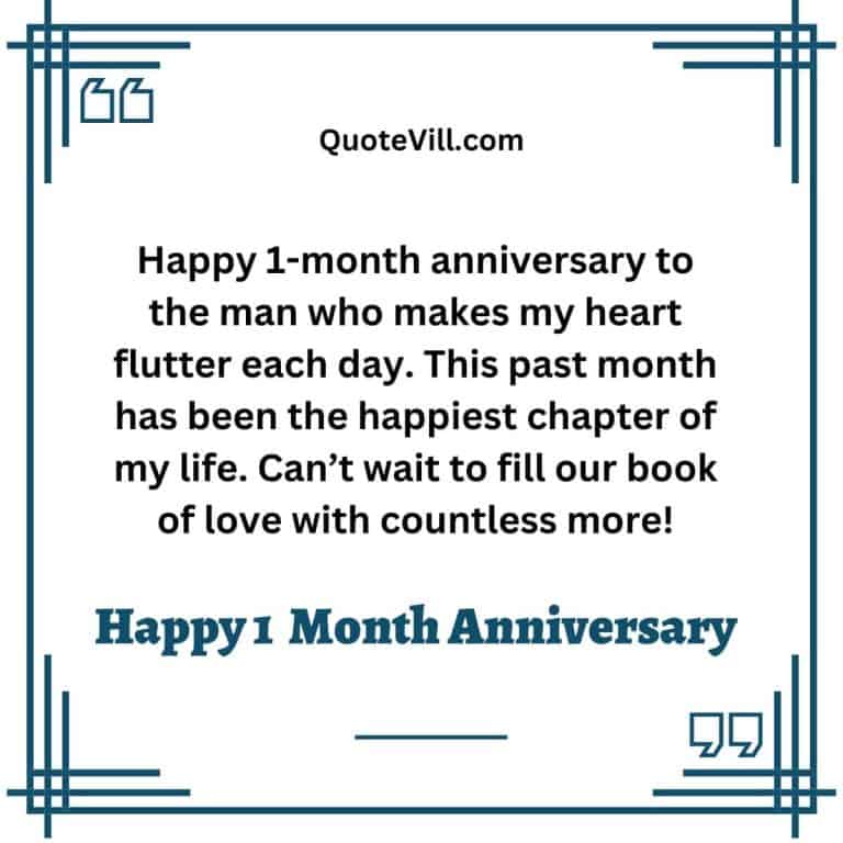 42 Sweet & Romantic 1 Month Anniversary Wishes