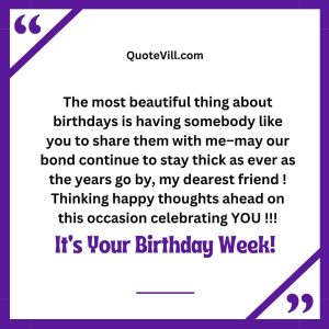 80 Trending It’s My Birthday Week Quotes