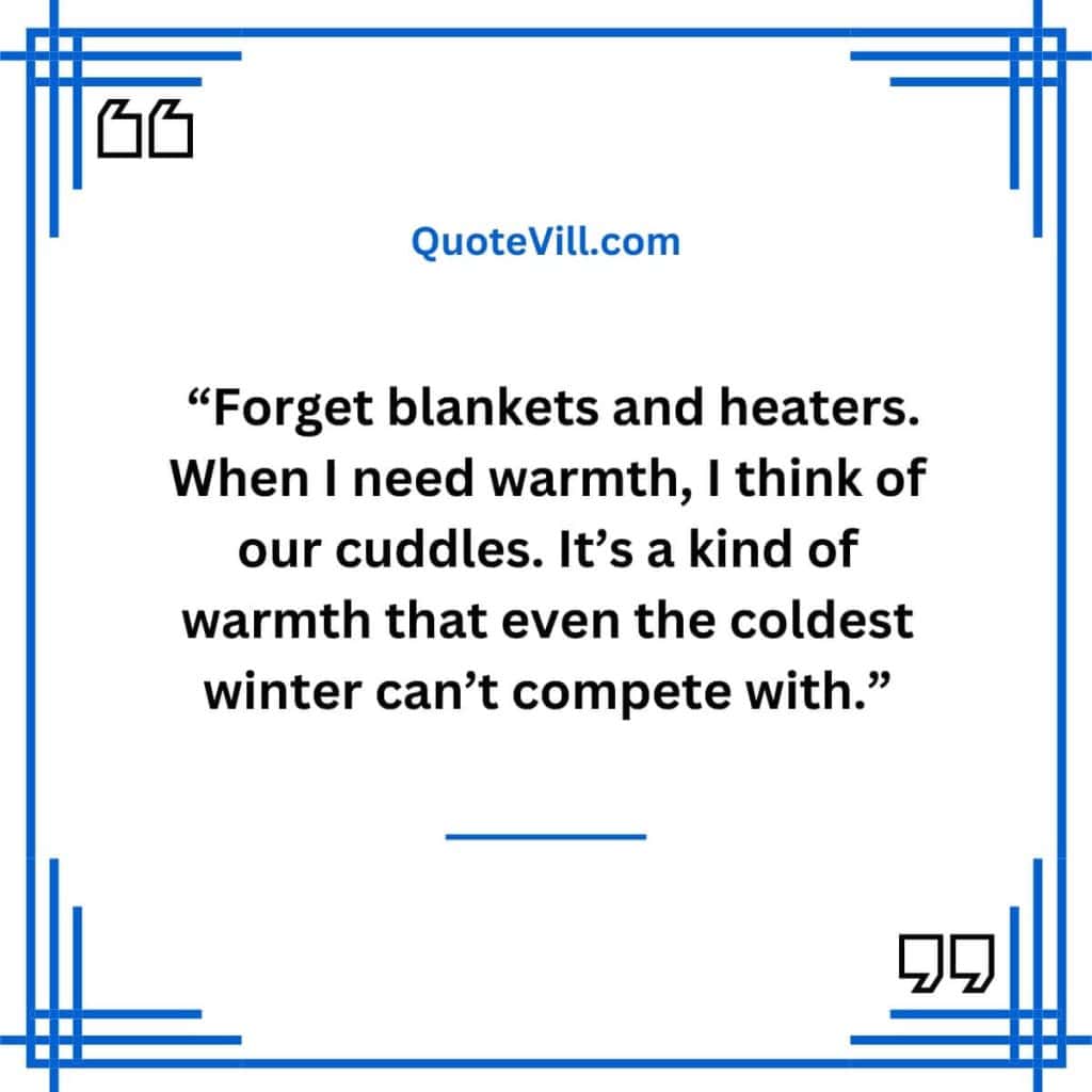 90 Romantic Cuddle Quotes for Couples