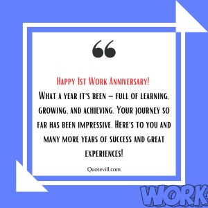 70 Best Meaningful Happy Work Anniversary Wishes