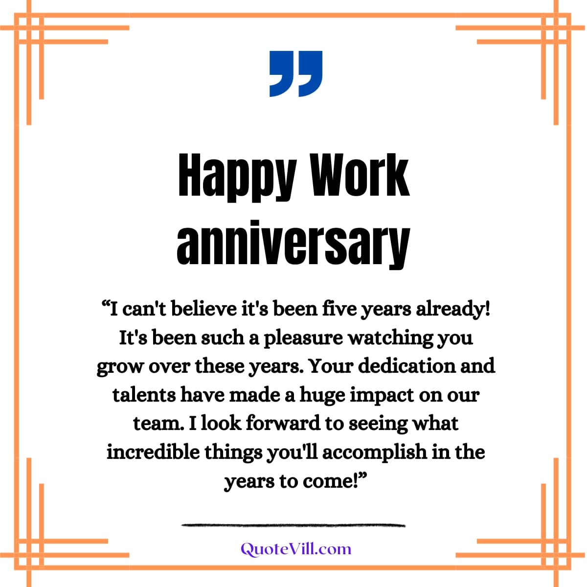 70 Best Meaningful Happy Work Anniversary Wishes