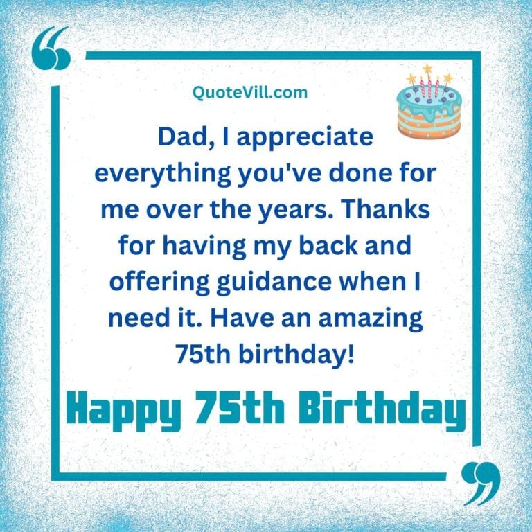 100 Best Happy 75th Birthday Wishes For Dearest One