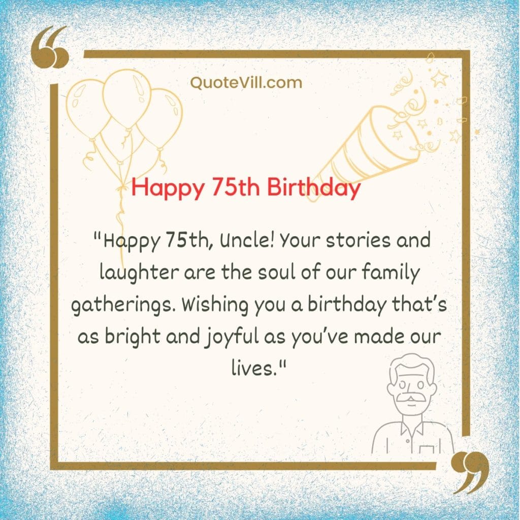100 Best Happy 75th Birthday Wishes For Dearest One