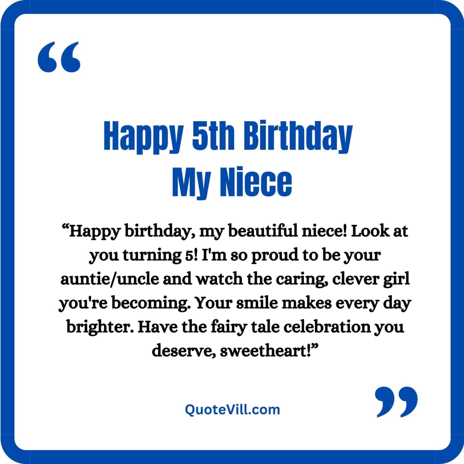 90 Sweetest Happy 5th Birthday Wishes for Boys and Girls