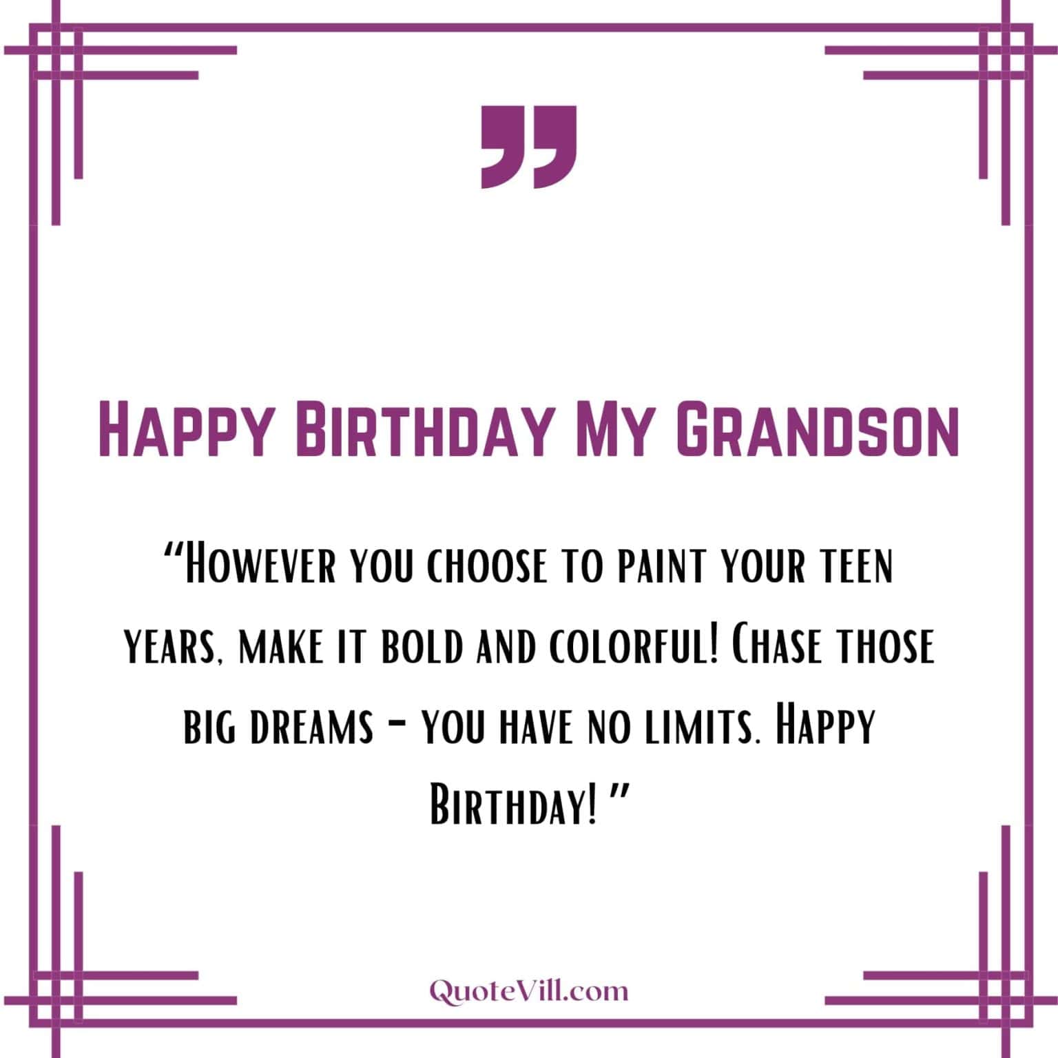 60 Touching Happy Birthday Wishes for Grandson
