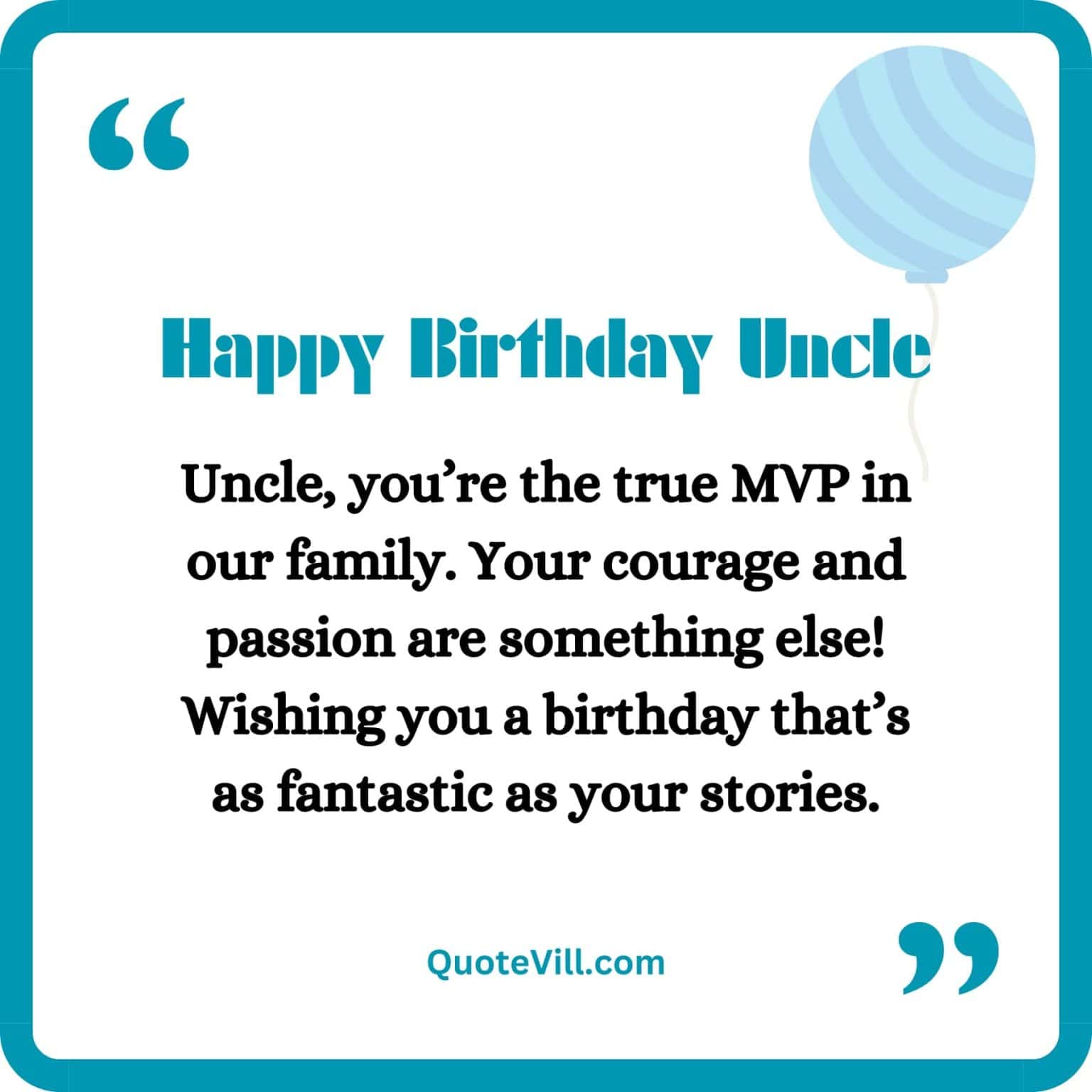 60 Trending Birthday Wishes for My Uncle